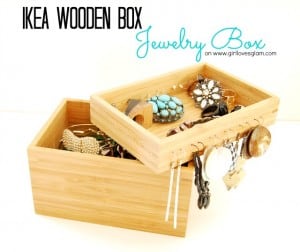 Ikea Wooden Boxes… Three Ways! - Girl Loves Glam