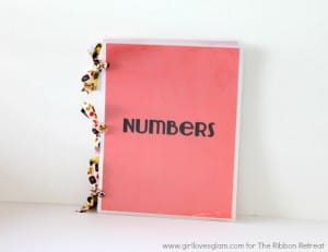DIY Interactive Toddler Number Book - Girl Loves Glam