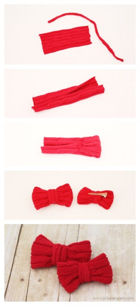Sweater Bows - Girl Loves Glam