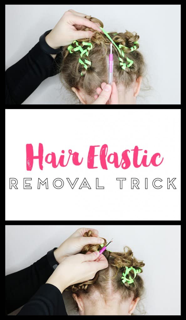 Life Hack: Hair Elastic Removal Trick - Girl Loves Glam