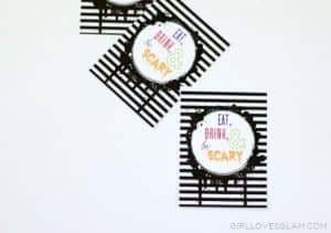 Non-Candy Halloween Idea and Printable - Girl Loves Glam