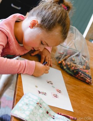 Simple Printable Service Project for Kids - Girl Loves Glam