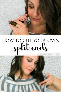 How to Cut Your Own Split Ends - Girl Loves Glam