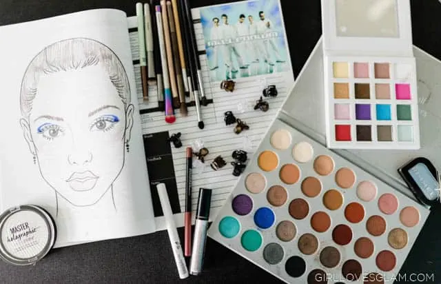 Backstreet Boys Millennium Makeup: Album Cover Makeup - Girl Loves Glam